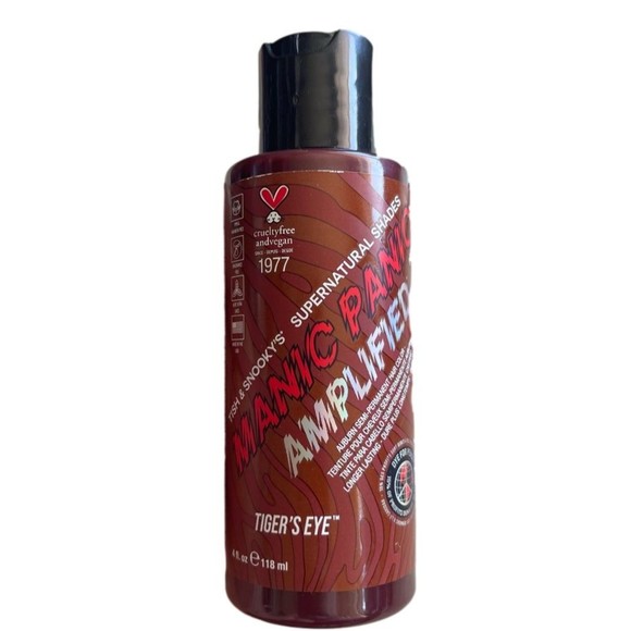Manic Panic Makeup Brand New Manic Panic Amplified Tiger Eye 4fl Oz Hair Dye Cruelty Free